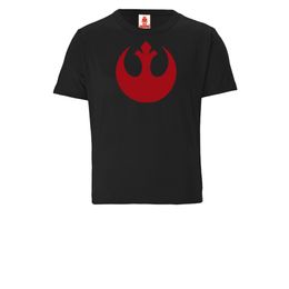 logoshirt T-Shirt 'Star Wars Rebel Alliance' Jungen Gr&ouml;&szlig;e 116 schwarz