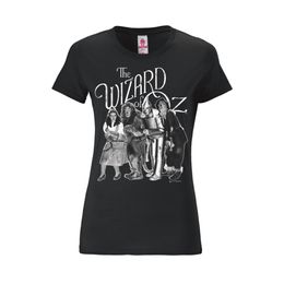 logoshirt T-Shirt 'Dorothy and Friends - Der Zauberer von Oz' Damen Gr&ouml;&szlig;e S schwarz