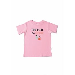 Liliput T-Shirt "TOO CUTE to SPOOK" M&auml;dchen Gr&ouml;&szlig;e 110/116 rosa