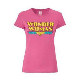 logoshirt T-Shirt 'Wonder Woman' Damen Gr&ouml;&szlig;e S pink