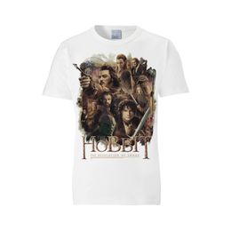 logoshirt T-Shirt "The Hobbit - The Desolation of Smaug" Herren Gr&ouml;&szlig;e XL mischfarben / wei&szlig;