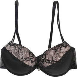 Lascana Push-up-BH Damen Gr&ouml;&szlig;e 70 schwarz