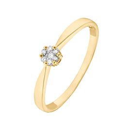 Christ Ring Damen Gr&ouml;&szlig;e 52 gold