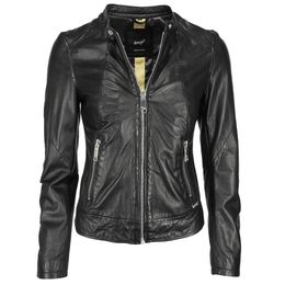 Maze Lederjacke mit Stehkragen ' 4201972 ' Damen Gr&ouml;&szlig;e M schwarz
