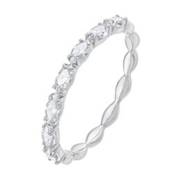 Swarovski Ring Damen Gr&ouml;&szlig;e 55 silber