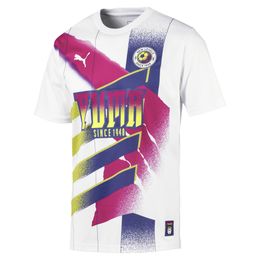 Puma Jersey 'Retro' male size S Blue / Yellow / Cyclamen / White