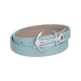 Paul Hewitt Armband Herren Gr&ouml;&szlig;e M hellbeige / hellblau / silber