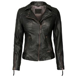 Mustang Lederjacke 'Aniwa' Damen Gr&ouml;&szlig;e XXXL schwarz