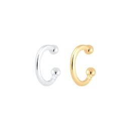 Elli Ohrringe Earcuff Damen Gr&ouml;&szlig;e One Size gold / silber