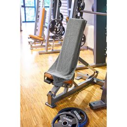 Stryve Towell+ Pro Sporthandtuch mit Magnetclips, 105 x 42,5 cm, Iron Grey