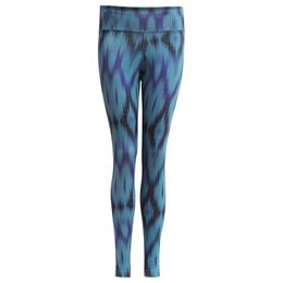 YOGISTAR.COM Yogi-leggings "devi" - Ikat Aqua Damen Gr&ouml;&szlig;e M blau / mischfarben