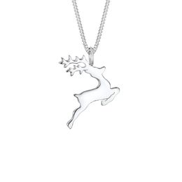 Elli Kette 'Hirsch' Damen Größe 45 silber
