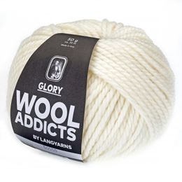 Glory von WOOLADDICTS by Lang Yarns, Offwhite, aus Schurwolle