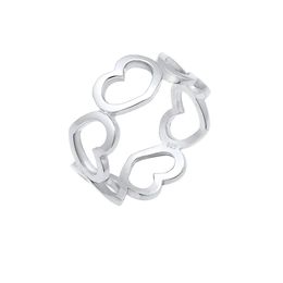 Elli Ring 'Herz' female Silver size 58