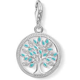Thomas Sabo Anh&auml;nger Damen Gr&ouml;&szlig;e One Size aqua / silber / transparent