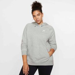 Nike Sportswear Große Größen: Kapuzensweatshirt, grau meliert, Gr.52/54