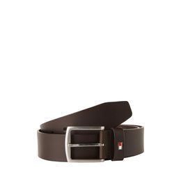 Tommy Hilfiger G&uuml;rtel 'New Denton' Herren Gr&ouml;&szlig;e 75 navy / dunkelbraun / feuerrot / wei&szlig;