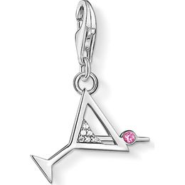 Thomas Sabo Anh&auml;nger Damen Gr&ouml;&szlig;e One Size pink / silber / wei&szlig;