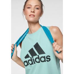 adidas Performance Große Größen: Tanktop, grün, Gr.M