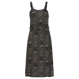 Lascana Kleid Damen Gr&ouml;&szlig;e 42 beige / schwarz