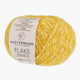 Flake Dance von Austermann , Honig, aus Baumwolle