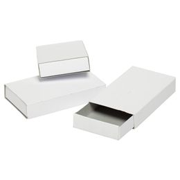 buttinette Pappschachteln, weiß, 11 x 6 x 2 cm, 12 Stück