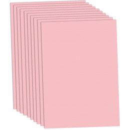 buttinette Fotokarton, rosa, 50 x 70 cm, 10 Blatt