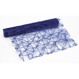buttinette Tischband, dunkelblau, 30 cm, 5 m