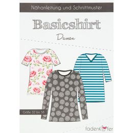 Fadenkäfer Fadenkäfer Schnitt "Basicshirt" für Damen