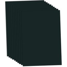 buttinette Tonzeichenpapier, schwarz, 50 x 70 cm, 10 Blatt