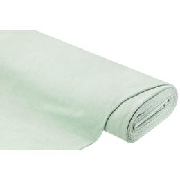 buttinette Baumwoll-Polyester-Fleece, mint