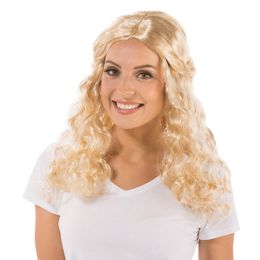 buttinette Lockenperücke "Mara", blond