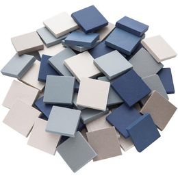buttinette Ceraton-Mosaik blau-mix, 20 x 20 mm, 280 g