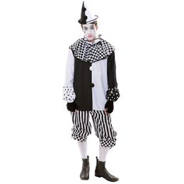 buttinette Harlekin-Kostüm "Black & White" für Herren