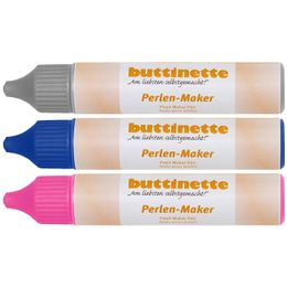 buttinette Perlen-Maker "Trend", 3x 30 ml