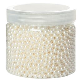buttinette Perlen, perlmutt, 6 mm Ø, 200 g