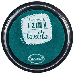 buttinette IZINK Textil Stempelkissen, türkis