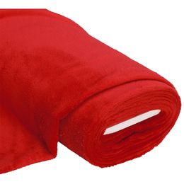 buttinette Wellness-Fleece "Arktis", rot