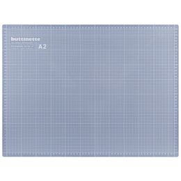 buttinette Profi-Schneidematte, 60 x 45 cm, blau/grau
