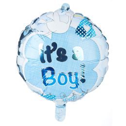 buttinette Folienballon "It&apos;s a Boy", 45 cm Ø