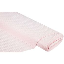 buttinette Noppen-Fleece "Minky", rosa