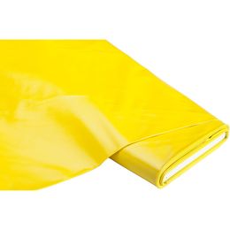 buttinette Abwaschbare Tischwäsche/Wachstuch uni, gelb