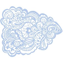 buttinette Maskier-Schablone "Mandala", 26 x 32 cm