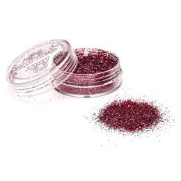 Eulenspiegel Kosmetik-Glitter, königsrot