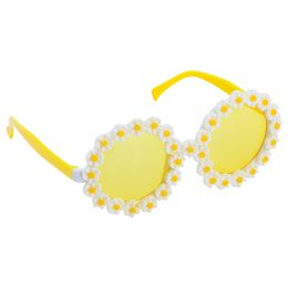 buttinette Brille "Margeriten", gelb