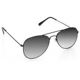 buttinette Brille "Pilot", schwarz