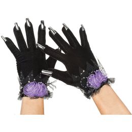 buttinette Handschuhe "Hexe"