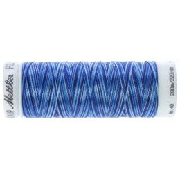 Mettler Poly Sheen Multi, Stärke: 40, 200m-Spule, blau color