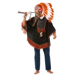 buttinette Poncho "Indianer" für Herren