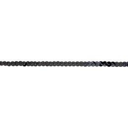 buttinette Paillettenband, schwarz, Breite: 6 mm, Länge: 3 m